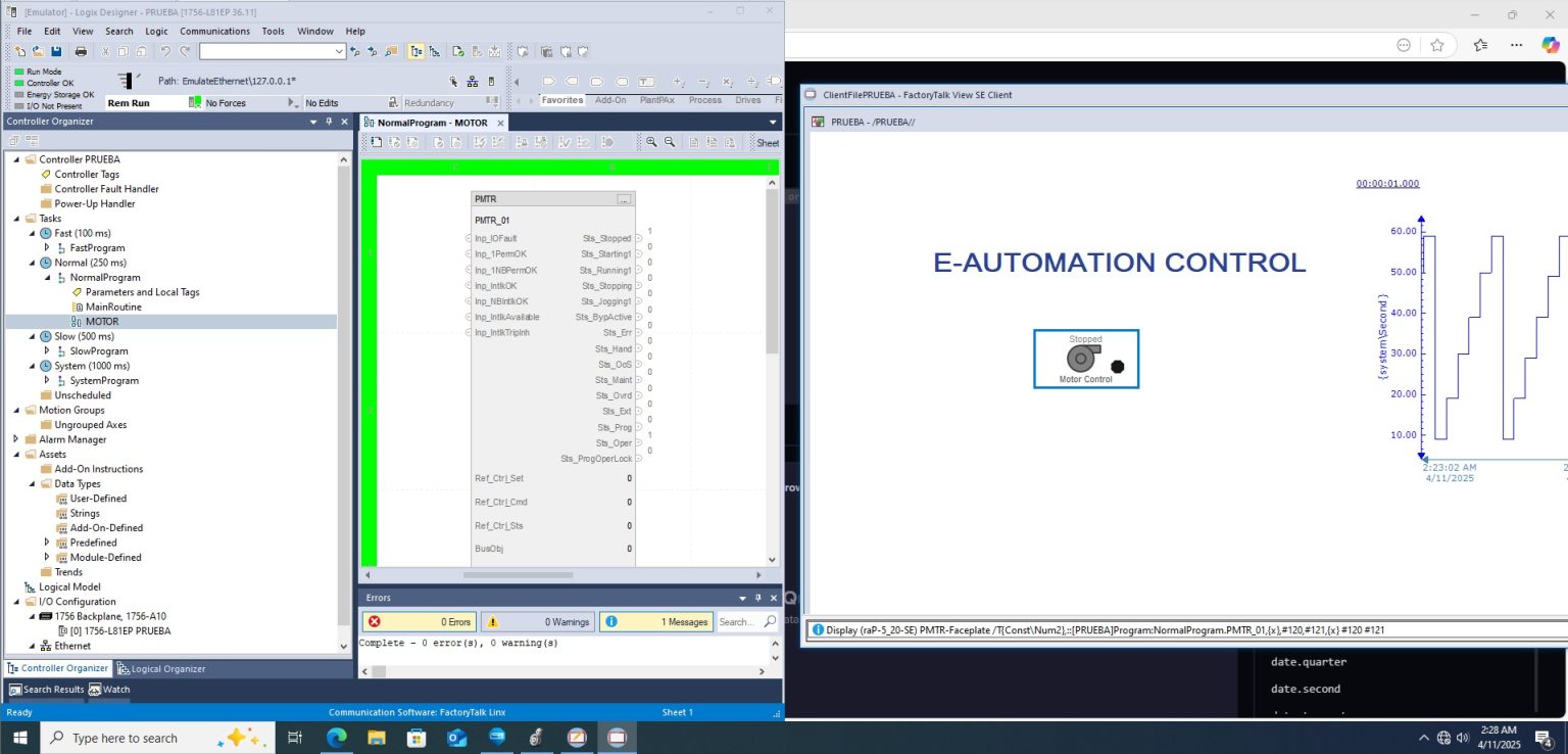 Maquina Virtual RockwellAutomation – E-Automation Control